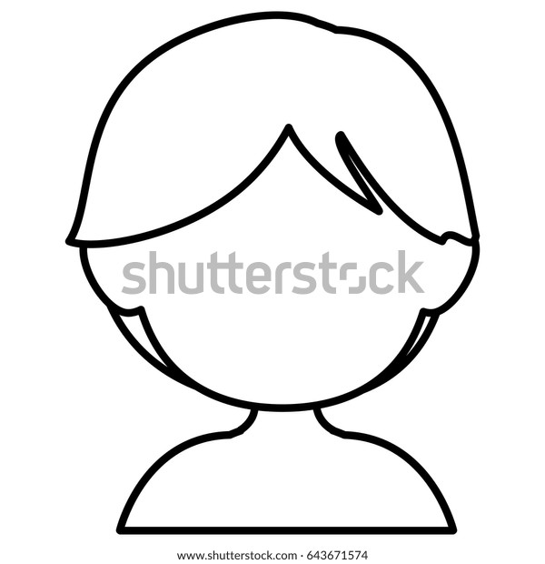 Little Boy Shirtless Avatar Character Stock Vector (Royalty Free ...