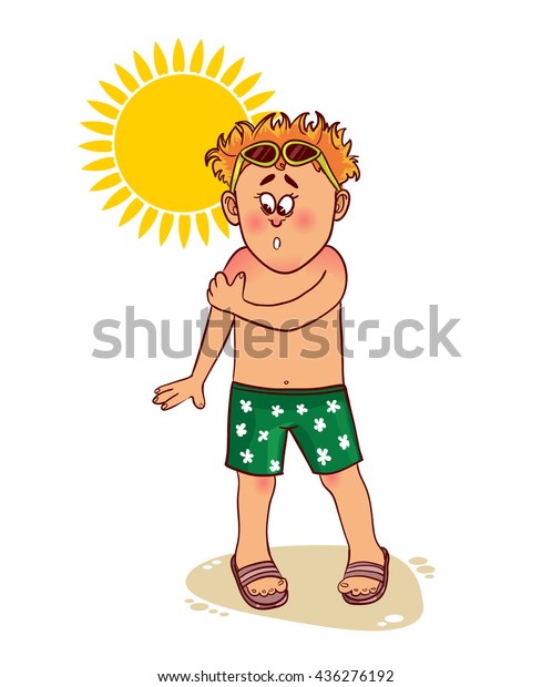 158 Boys Burned Sun Cartoon Images, Stock Photos & Vectors | Shutterstock