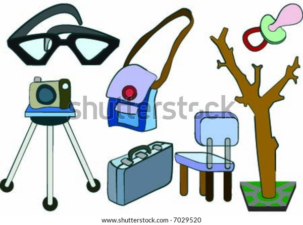 Little Clip Art Collection Stock Vector (Royalty Free) 7029520 ...