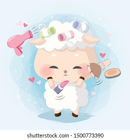 425 Sheep makeup Images, Stock Photos & Vectors | Shutterstock