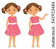 Girl Kid Vector: Over 1,398,740 Royalty-Free Licensable Stock Vectors ...