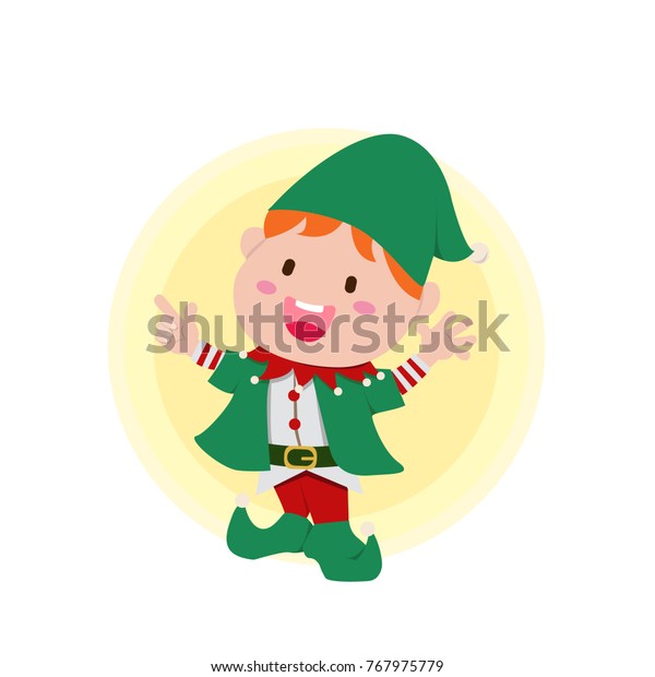 Little Green Elf Stock Vector (Royalty Free) 767975779 | Shutterstock