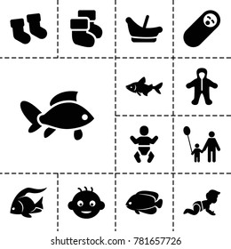 Little Icons Set 13 Editable Filled Stock Vector (Royalty Free ...