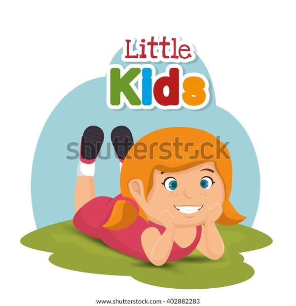 Little Kids Design Stock Vector (Royalty Free) 402882283 | Shutterstock