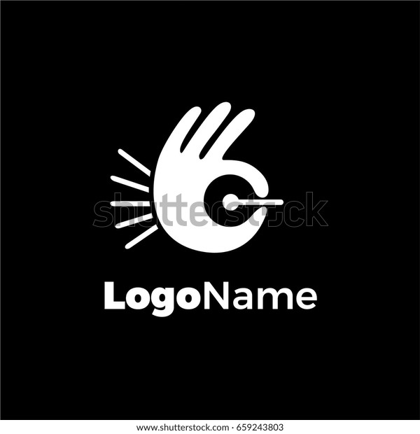 Little Light Probes Logo Template Logogram Stock Vector (Royalty Free ...