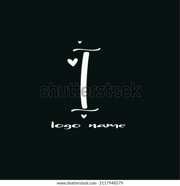 Little Logo Design Alphabet Logo Template Stock Vector (Royalty Free ...