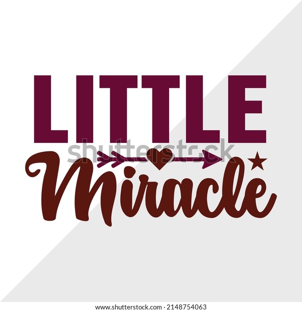 Little Miracle Printable Vector Illustration: เวกเตอร์สต็อก (ปลอดค่า ...