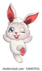 Little Rabbit Stock Vector (Royalty Free) 154437911 | Shutterstock