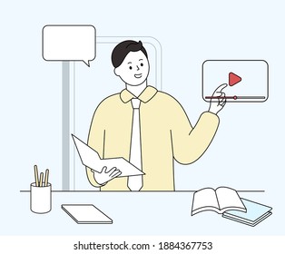 1,274 Deliver lecture Images, Stock Photos & Vectors | Shutterstock