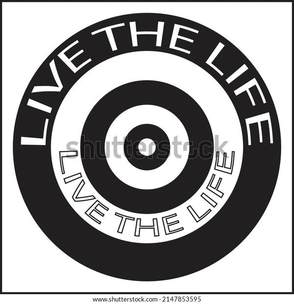 Live Life Symbol Logo Stock Vector (Royalty Free) 2147853595 | Shutterstock