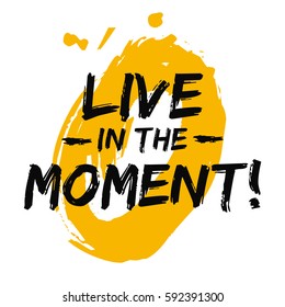 Live Moment Stock Vector (Royalty Free) 592391300 | Shutterstock