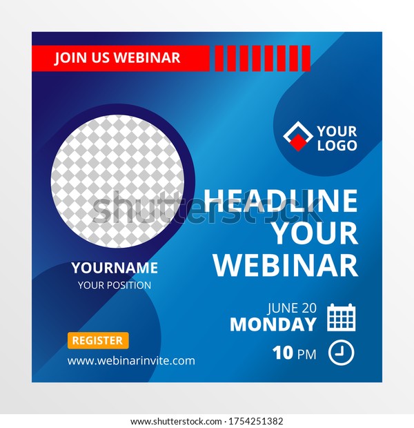 Live Webinar Invite Template Banner Live Stock Vector (Royalty Free ... Live Webinar Invite Template Banner Live Stock Vector (Royalty Free ...