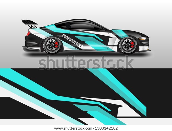 Livery Decal Car Vector Supercar Rally Stock Vector (Royalty Free ...