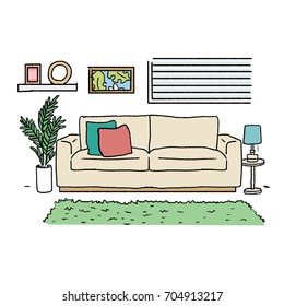 Living Illustration Stock Vector (Royalty Free) 704913217 | Shutterstock