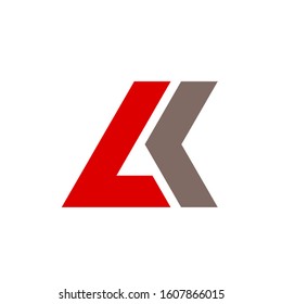 Lk Logo Design Simple Modern Template Stock Vector (Royalty Free ...