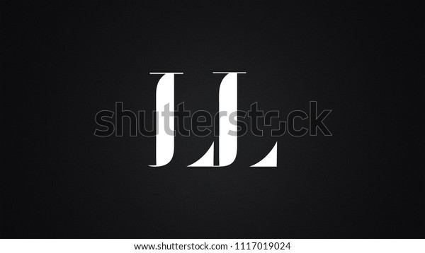 Ll Letter Logo Design Template Vector Stock Vector (Royalty Free ...