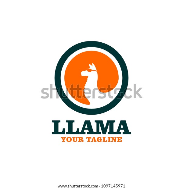 Llama Logo Design Stock Vector (Royalty Free) 1097145971 | Shutterstock