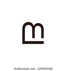Letter M New Logo Vector: เวกเตอร์สต็อก (ปลอดค่าลิขสิทธิ์) 1537445951 ...