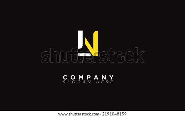 Ln Alphabet Letters Initials Monogram Logo Stock Vector (Royalty Free ...
