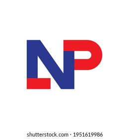Lnp Letter Logo Design Vector Stock Vector (Royalty Free) 1951619986