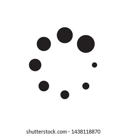 Load Icon Vector Symbol On White Stock Vector (Royalty Free) 1438118870 ...