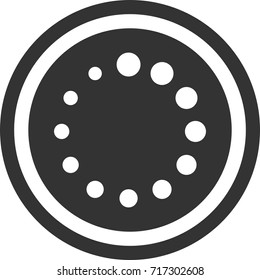 Load Loading Sign Round Icon Stock Vector (Royalty Free) 717302608 ...