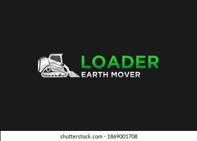 Loader Logo Design Vehicle Heavy Eqipment Stock Vector (Royalty Free ...