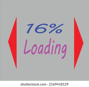 Loading Banner Aesthetic Vector Illustration Stock Vector (Royalty Free ...