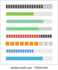 Loading Bar Web Download Bar Design Stock Vector (Royalty Free ...