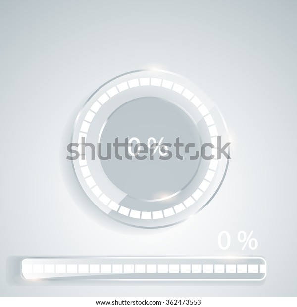 Loading Bars Spinner Bars Loading Step 库存矢量图（免版税）362473553 | Shutterstock