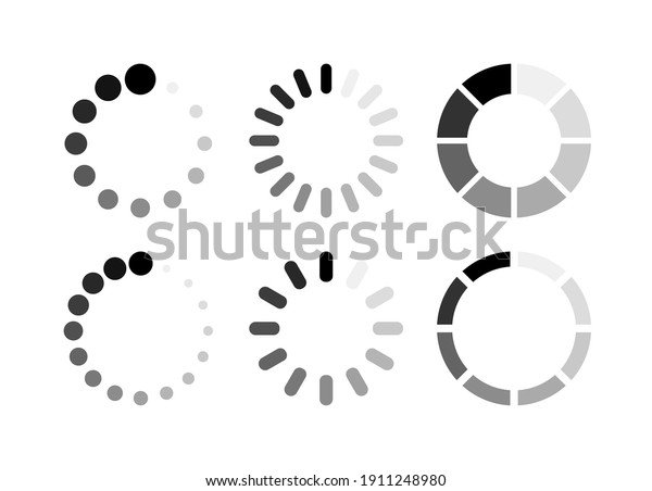Loading Icon Vector Circle Loading Waiting Stock Vector (Royalty Free ... Loading Icon Vector Circle Loading Waiting Stock Vector (Royalty Free ...