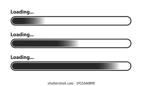Loading Icons Load Indicator Sign Waiting Stock Vector (Royalty Free ...
