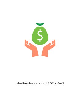 Loan Vector Icon Logo Design Stock Vector (Royalty Free) 1779375563 ...