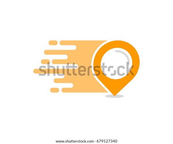 Local Delivery Icon Logo Design Element 스톡 벡터(로열티 프리) 679527340