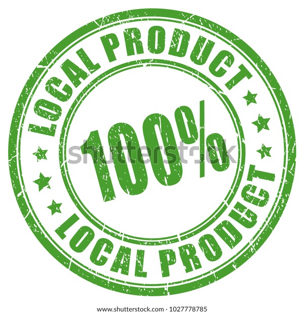 Local Product Vector Stamp Vector Isolated Stock Vector (Royalty Free ...