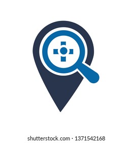 Local Seo Icon Stock Vector (Royalty Free) 1371542168 | Shutterstock