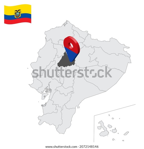 Location Cotopaxi Province On Map Ecuador Stock Vector (Royalty Free ...
