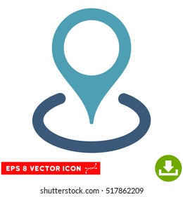 Location Eps Vector Pictogram Illustration Style Stock Vector (Royalty ...