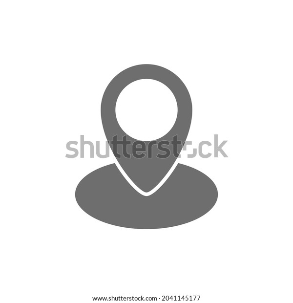 Location Pin Circle Street Views Map Stock Vector (Royalty Free ...