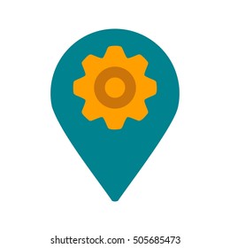 Location Settings Stock Vector (Royalty Free) 505685473 | Shutterstock