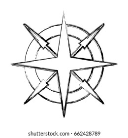 Location Star Icon Stock Vector (Royalty Free) 662428789 | Shutterstock