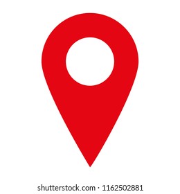 Location Symbol Map Geography Direction Stock Vector (Royalty Free ...