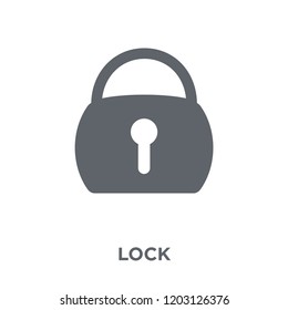 Lock Icon Lock Design Concept Collection Stock Vector (Royalty Free ...