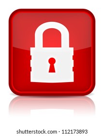 46,800 Red lock icon Images, Stock Photos & Vectors | Shutterstock