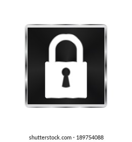 Lock Icon Stock Vector (Royalty Free) 457465351 | Shutterstock