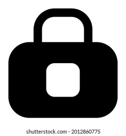 Lock Pixel Perfect Icon Food Delivery Stock Vector (Royalty Free ...