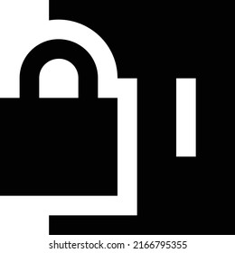 Lockup Vector Illustration On Transparent Backgroundpremium Stock ...