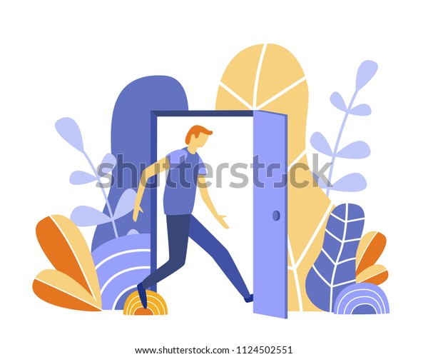 Logged Out Concept Web Page Social Stock Vector (Royalty Free ...