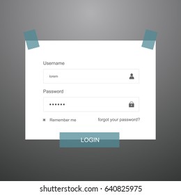 Checkout Ui Payment Form Interface Vector: เวกเตอร์สต็อก (ปลอดค่า ...