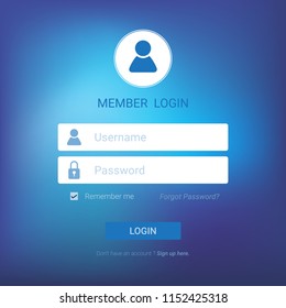 359 Blur Login Form Images, Stock Photos & Vectors | Shutterstock